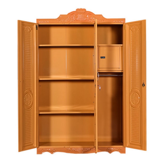 3 Door Steel Wardrobe