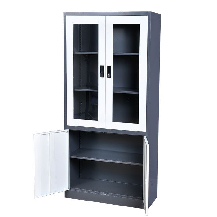 Upper Glass Door Filing Cabinet